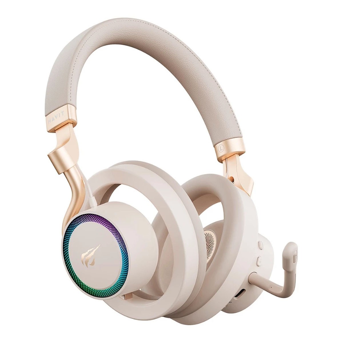 Headset Gamer Havit Fuxi-H8 Tri-Mode Wireless RGB | Terabyte