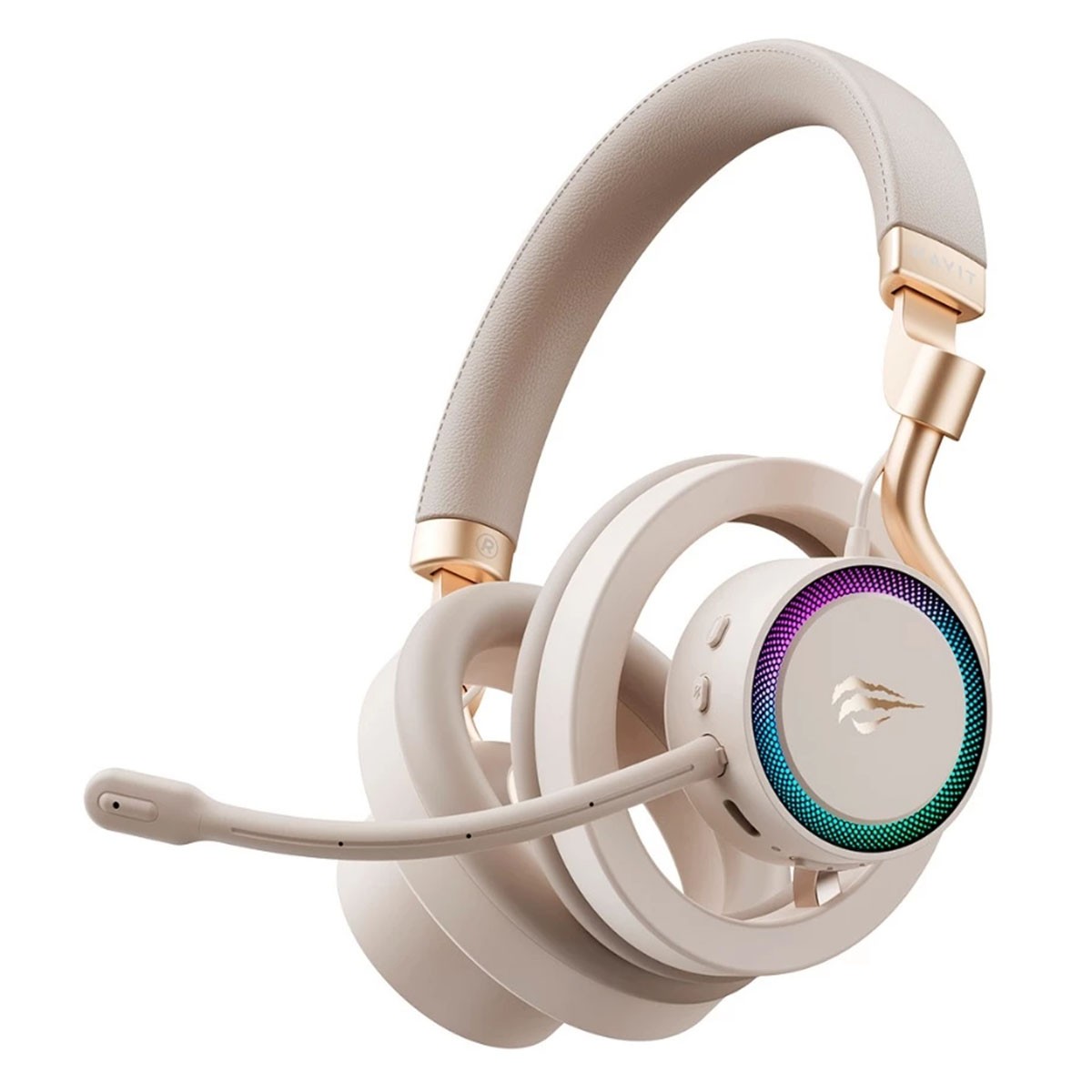 Headset Gamer Havit Fuxi-H8 Tri-Mode Wireless RGB | Terabyte