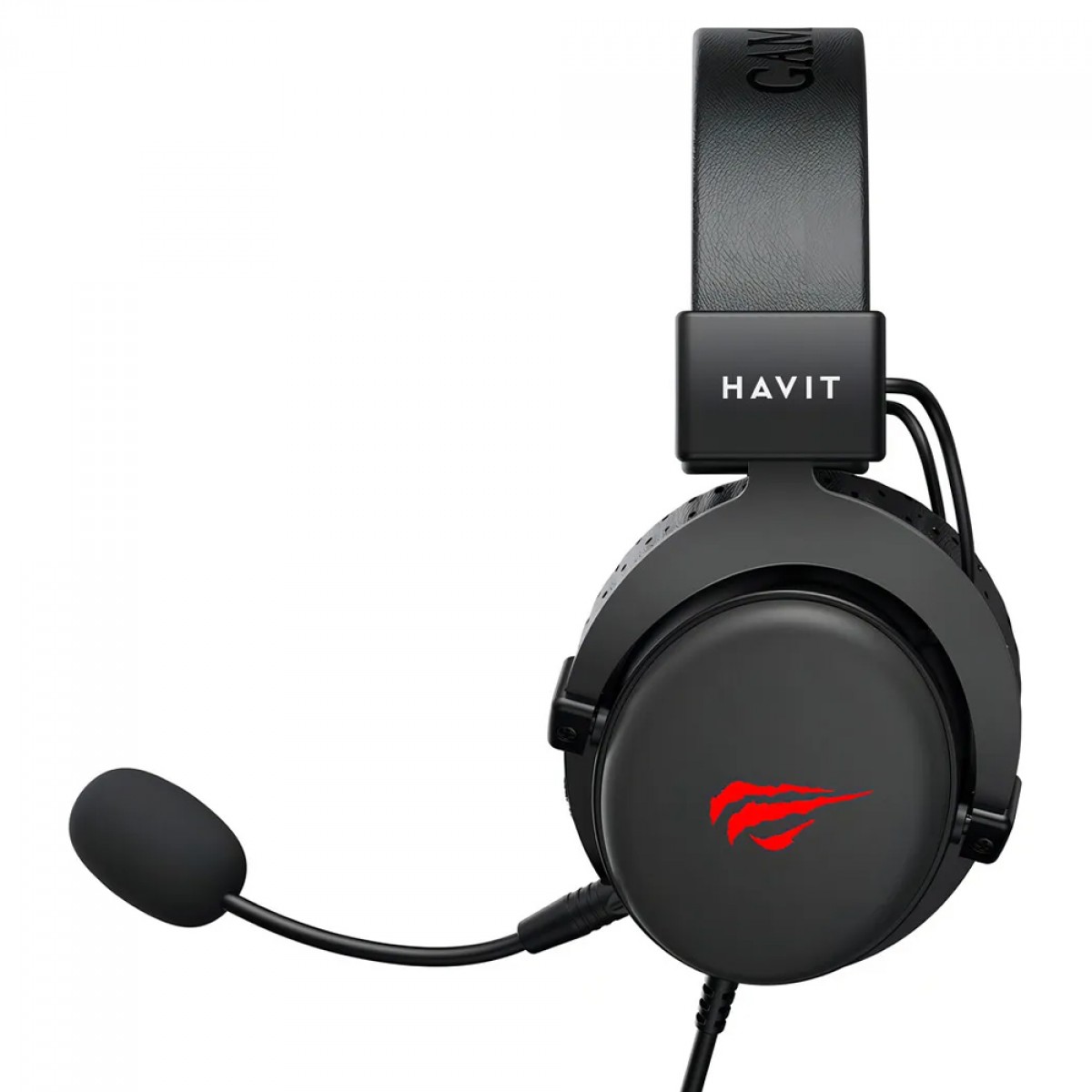 Headset Gamer Havit Gamenot H2015D, 3.5mm, Drivers de 50mm, Preto