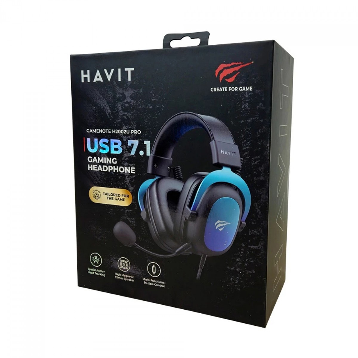 Headset Gamer Havit Gamenote, USB 7.1, Drivers de 53mm, Múltiplas ...