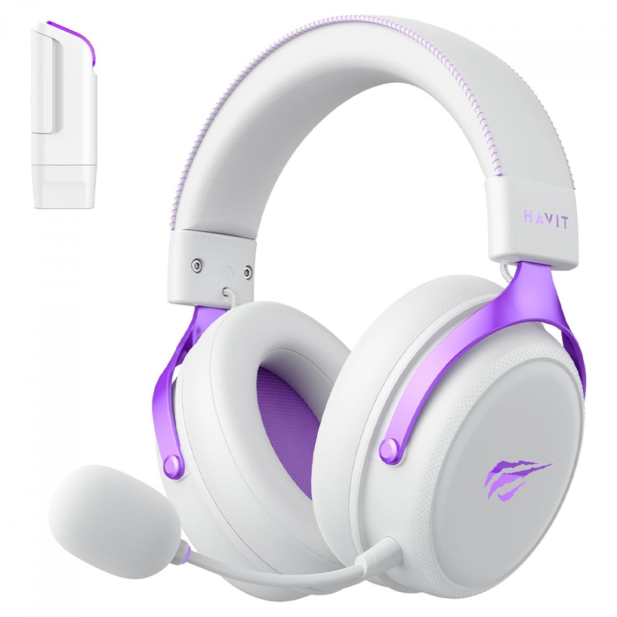 Headset Gamer Havit H2015YG Quad-Mode, Wireless/Bluetooth/USB, Drivers ...