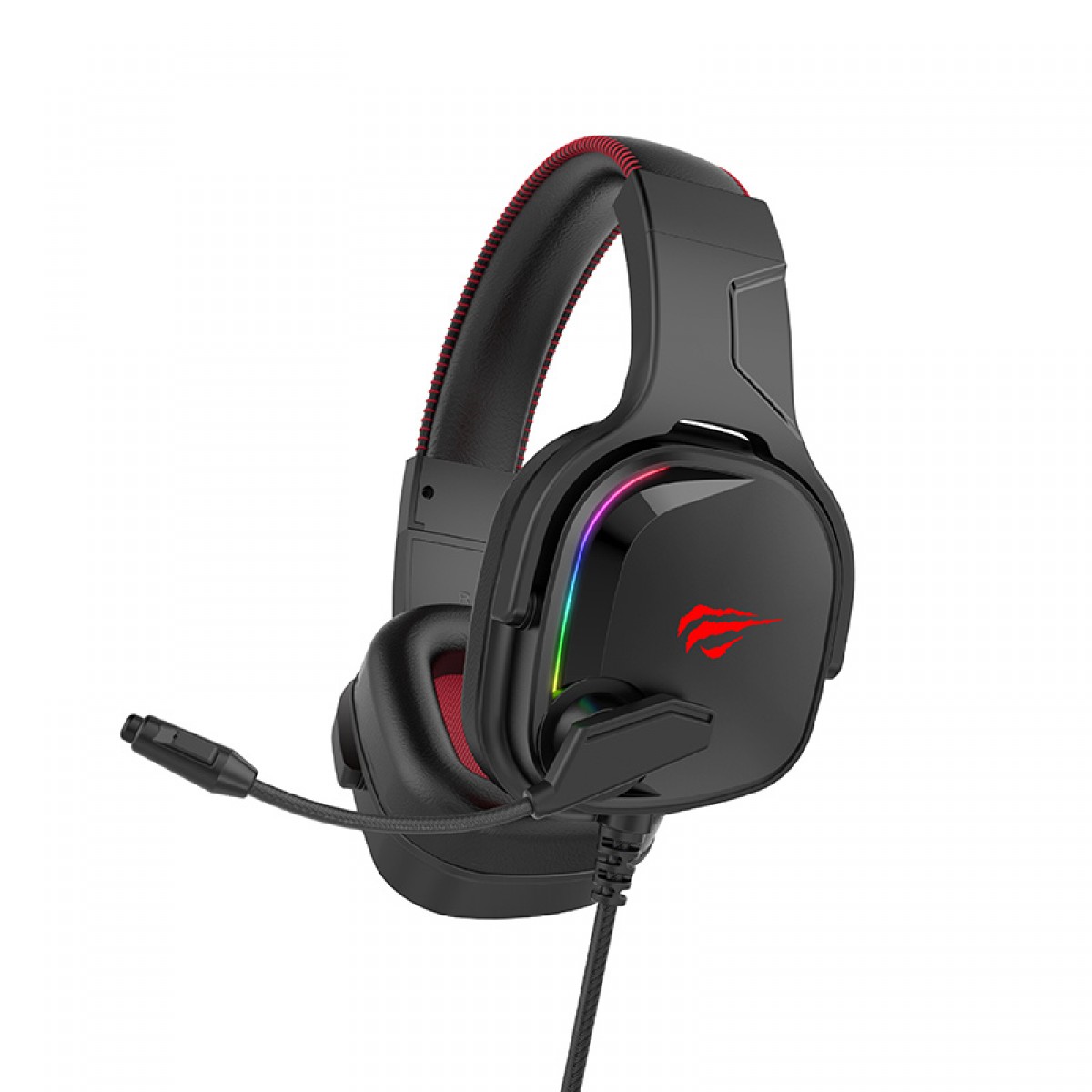 Headset Gamer Havit, RGB, 7.1 Surround, Black, H2022U - Open Box