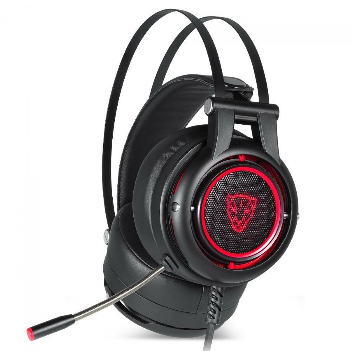 Headset Gamer MotoSpeed H18 Surround, 7.1, Black, FMSHS0053PTO - Open Box