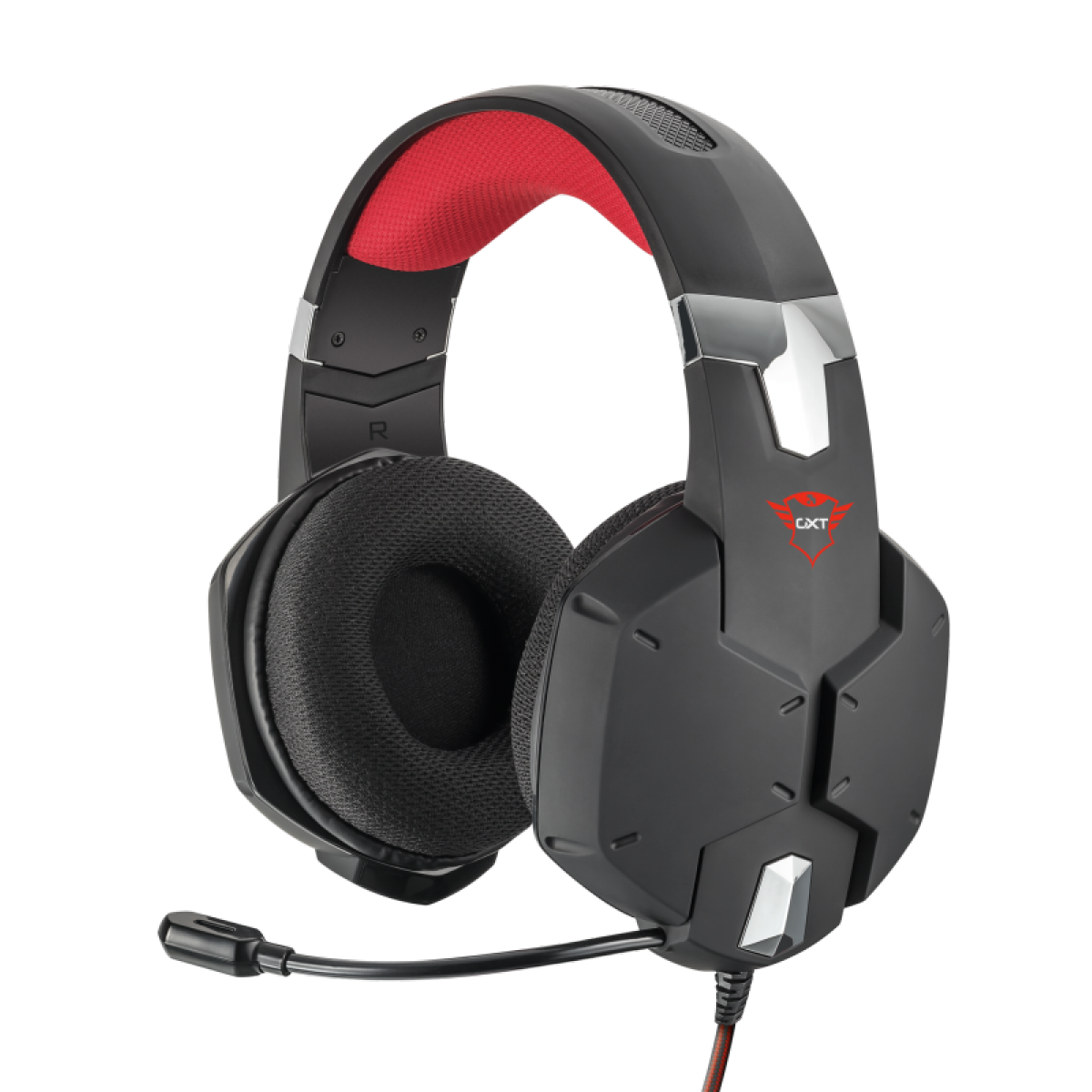 Headset Gamer Trust Carus, Multiplataforma, Preto, GXT322 - Open Box