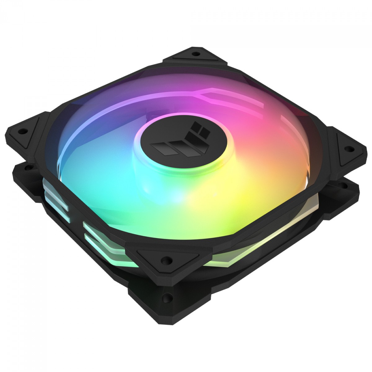 Kit Fan com 3 Unidades Asus TUF Gaming TR120 Reverse Blade, ARGB, 120mm ...