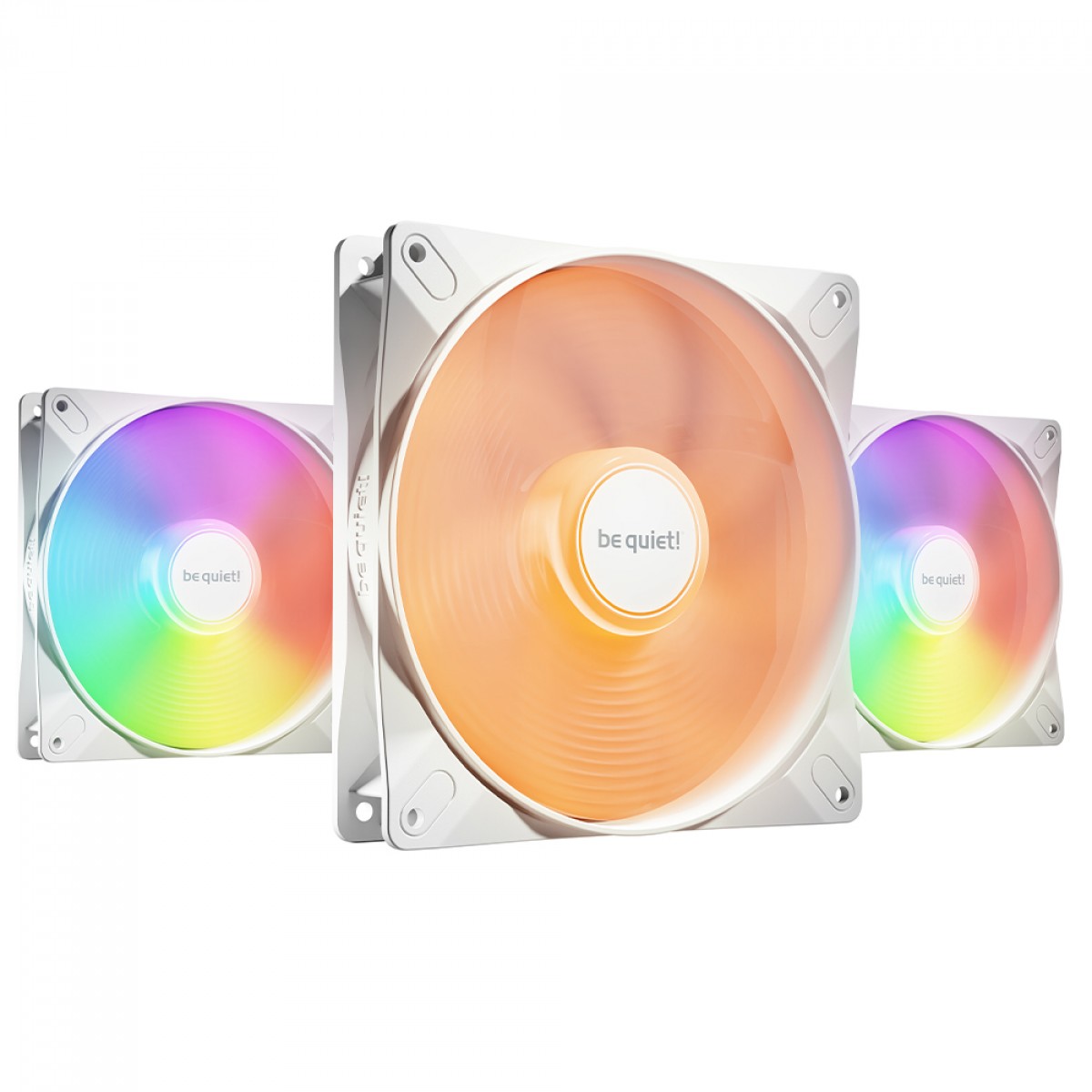 Kit Fan Com 3 Unidades Be Quiet Light Wings LX, ARGB, 140mm, PWM ...