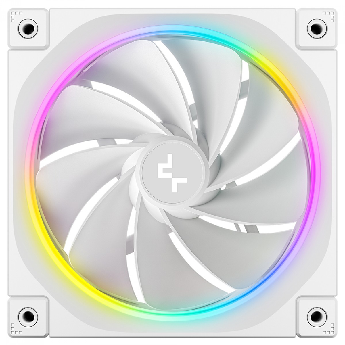 Kit 3 Fans DeepCool FL12R WH 120mm ARGB Reverse | Terabyte