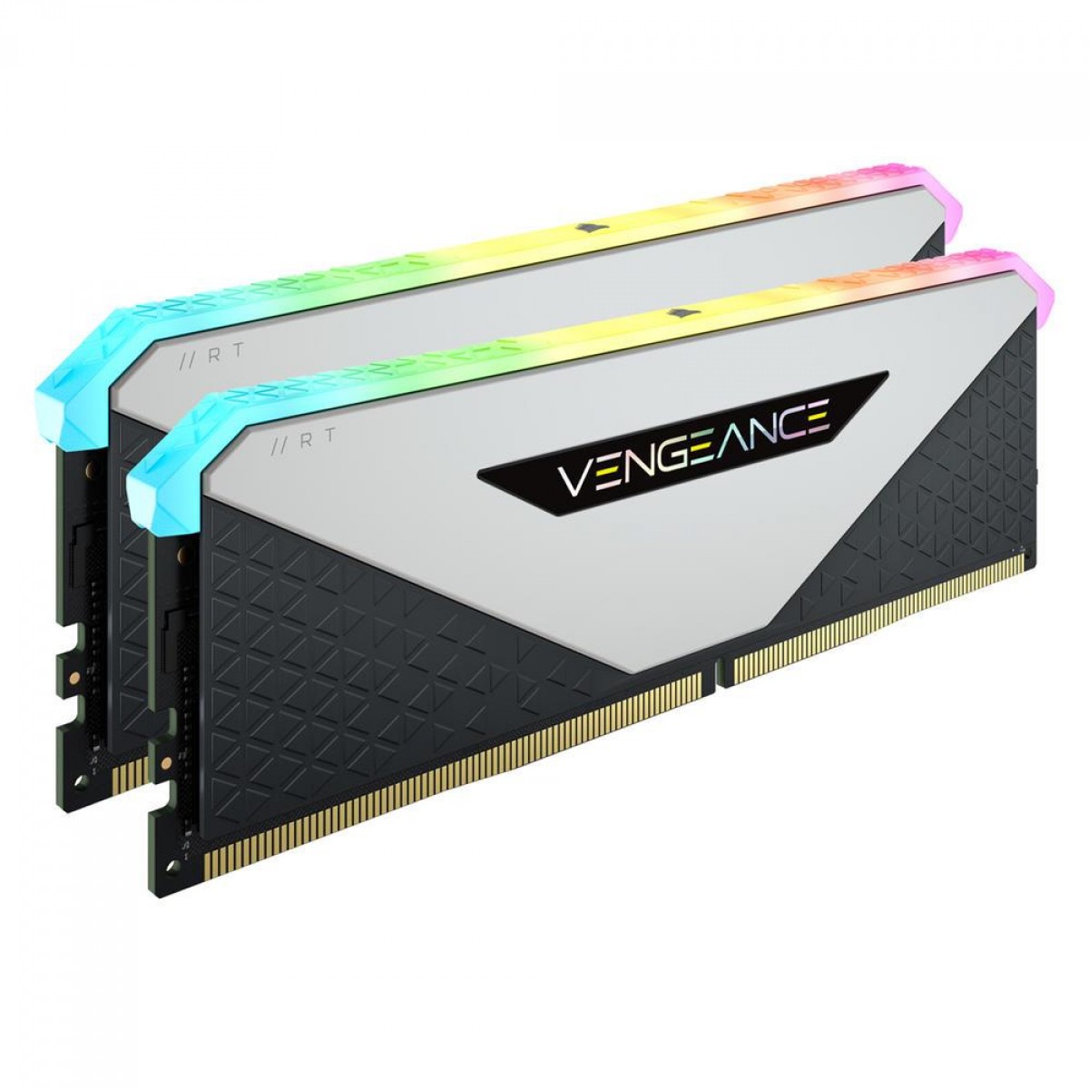 Memória DDR4 Corsair Vengeance RGB RT, 64GB (2x32GB), 3200MHz, White ...