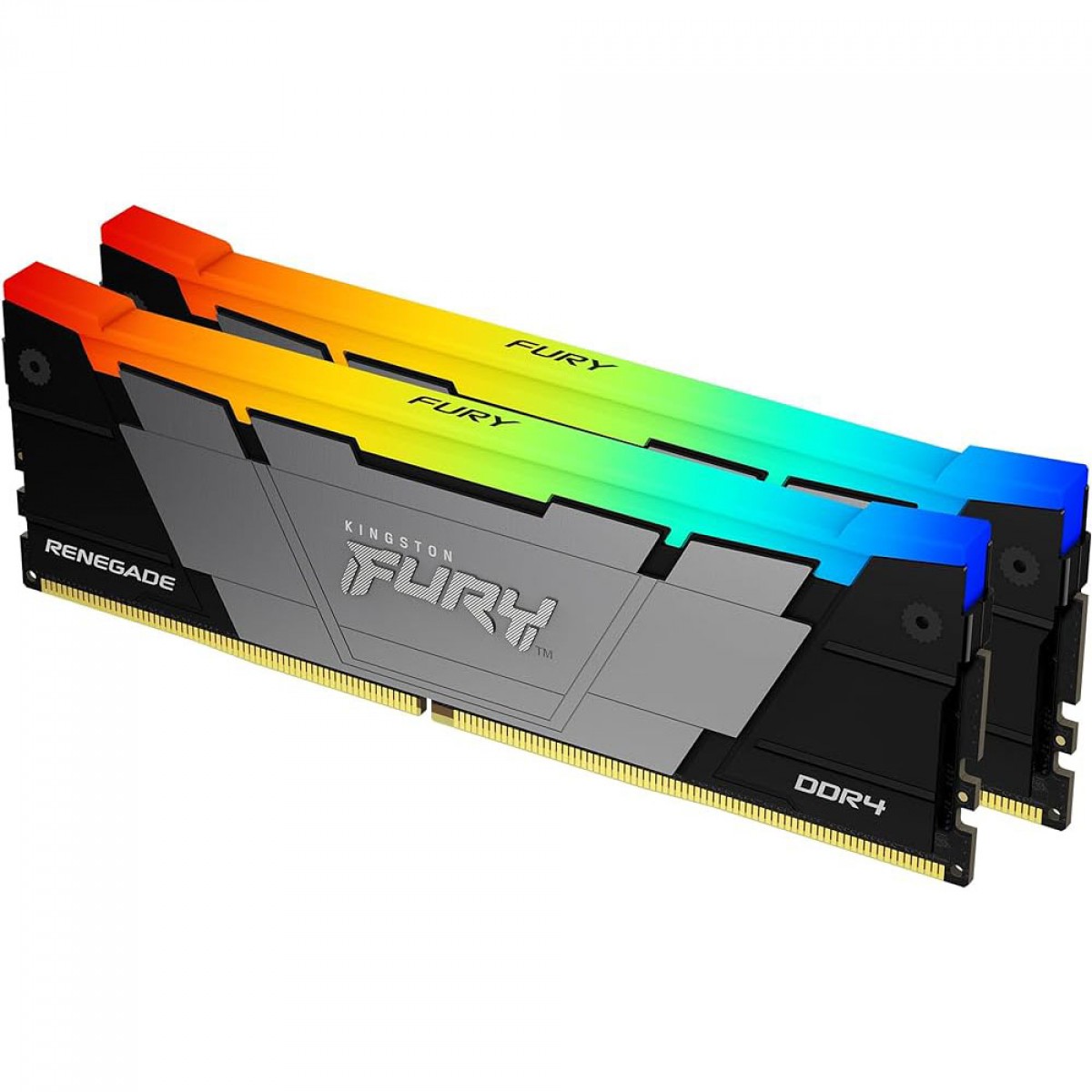 Memória DDR4 Kingston Fury Renegade RGB, 16GB (2x8GB), 3600Mhz ...