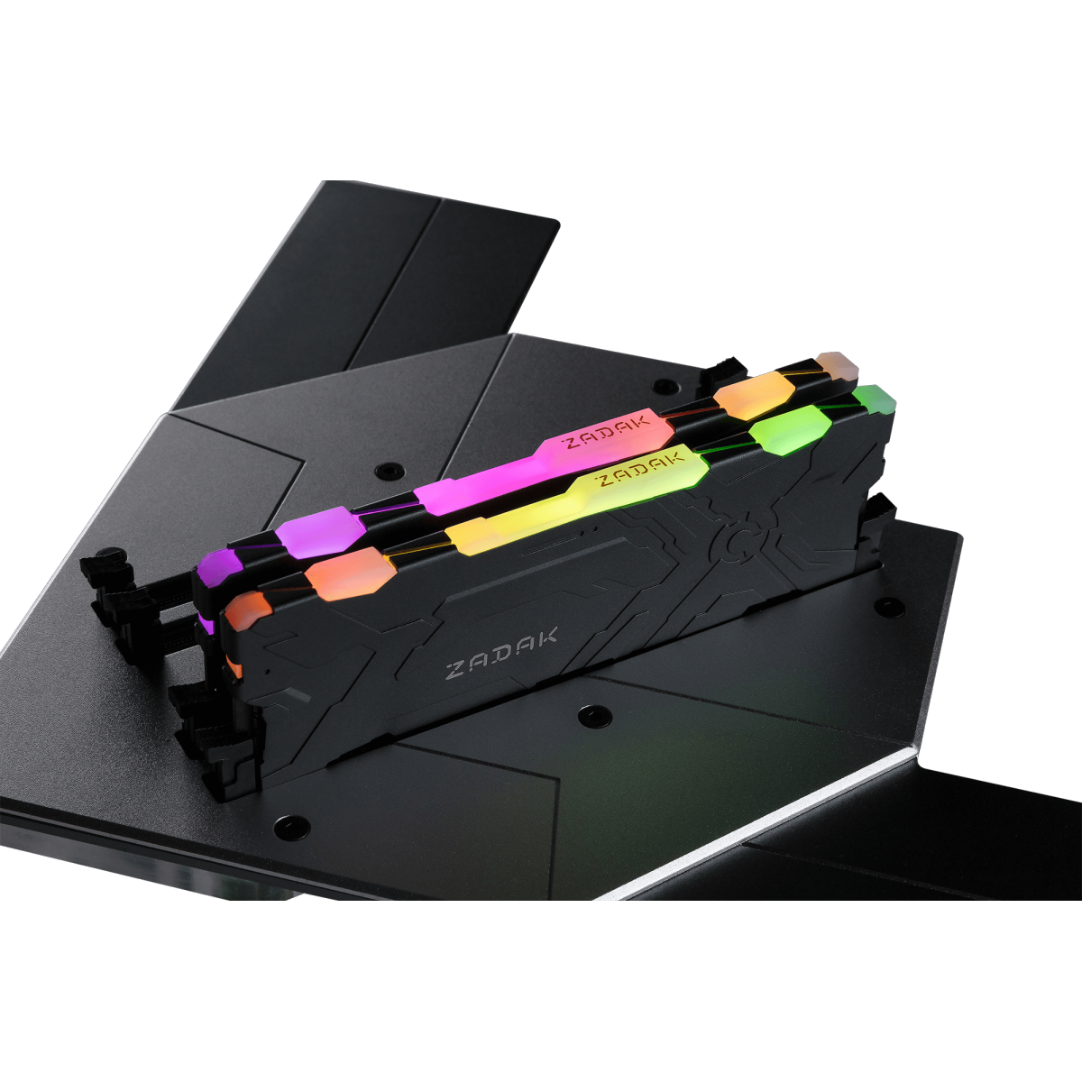 Memória DDR4 Zadak MOAB, RGB, 8GB, 3000MHz + Brinde Zadak