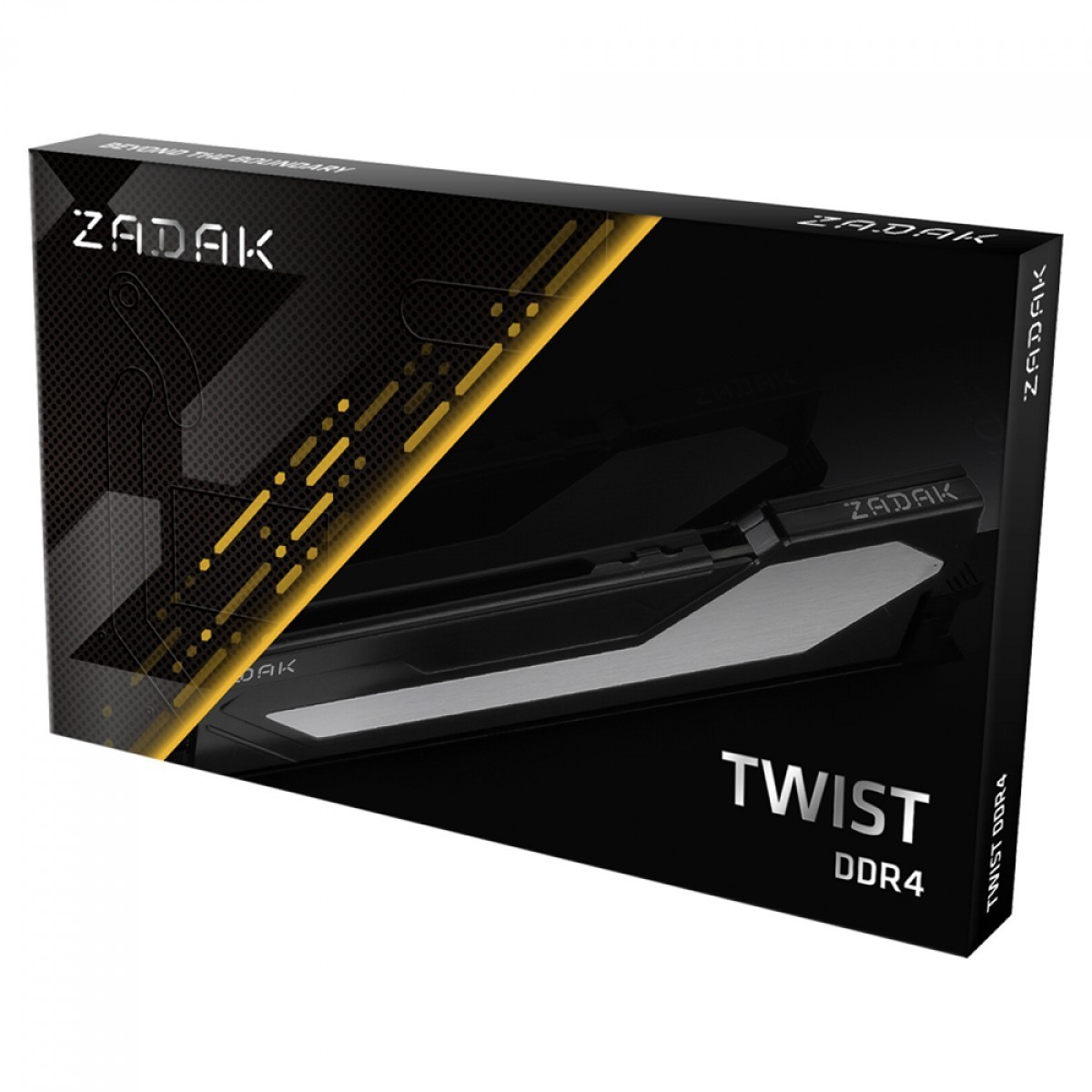 Memória DDR4 Zadak Twist, Black, 16GB (2x8GB), 3200MHz + Brinde Zadak