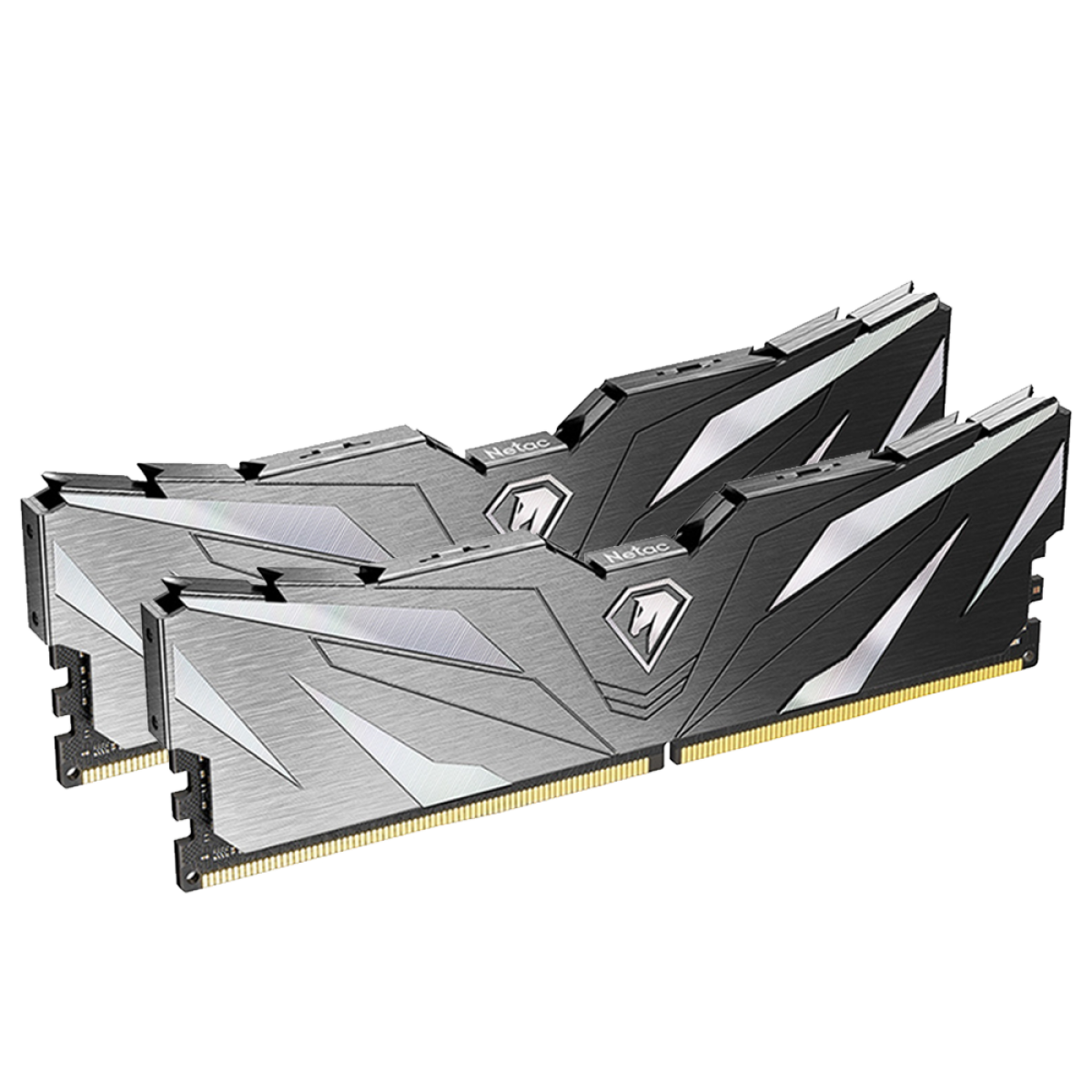 Memória DDR5 Netac Shadow II, 32GB (2x16GB), 4800MHz, Black, NTSWD5P48DP-32K