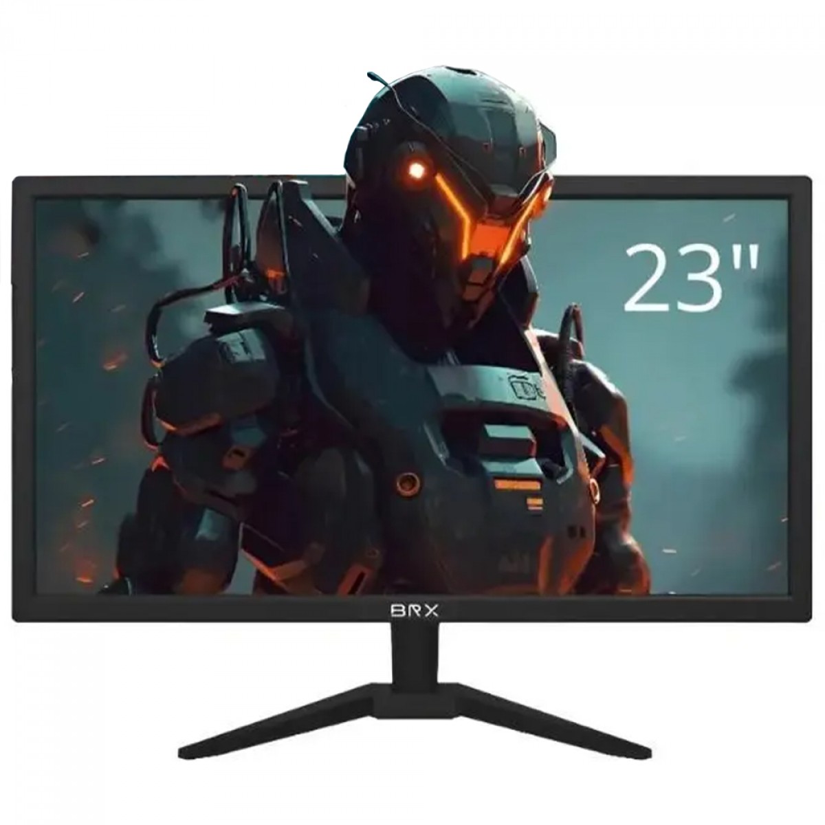 Monitor BRX, 23 Pol, 75Hz, 1.5ms, HDMI/VGA, VESA, Preto, MBRX23BK