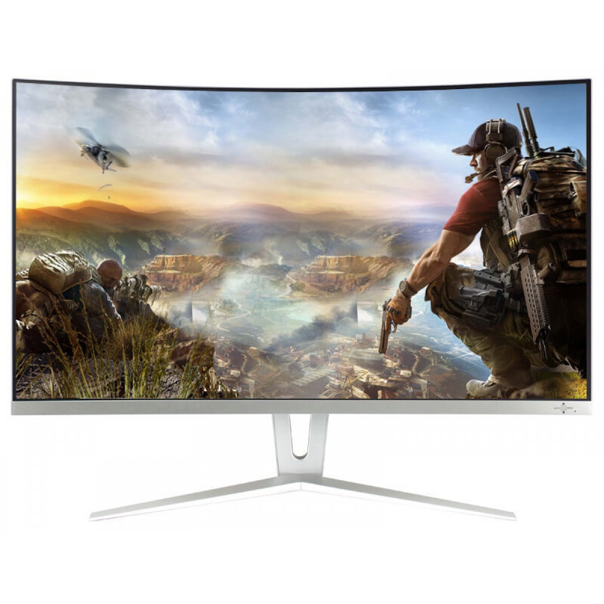Monitor GameMax Gamer Curvo 27 Pol 144Hz 1ms Full HD GMX27C144 Branco ...