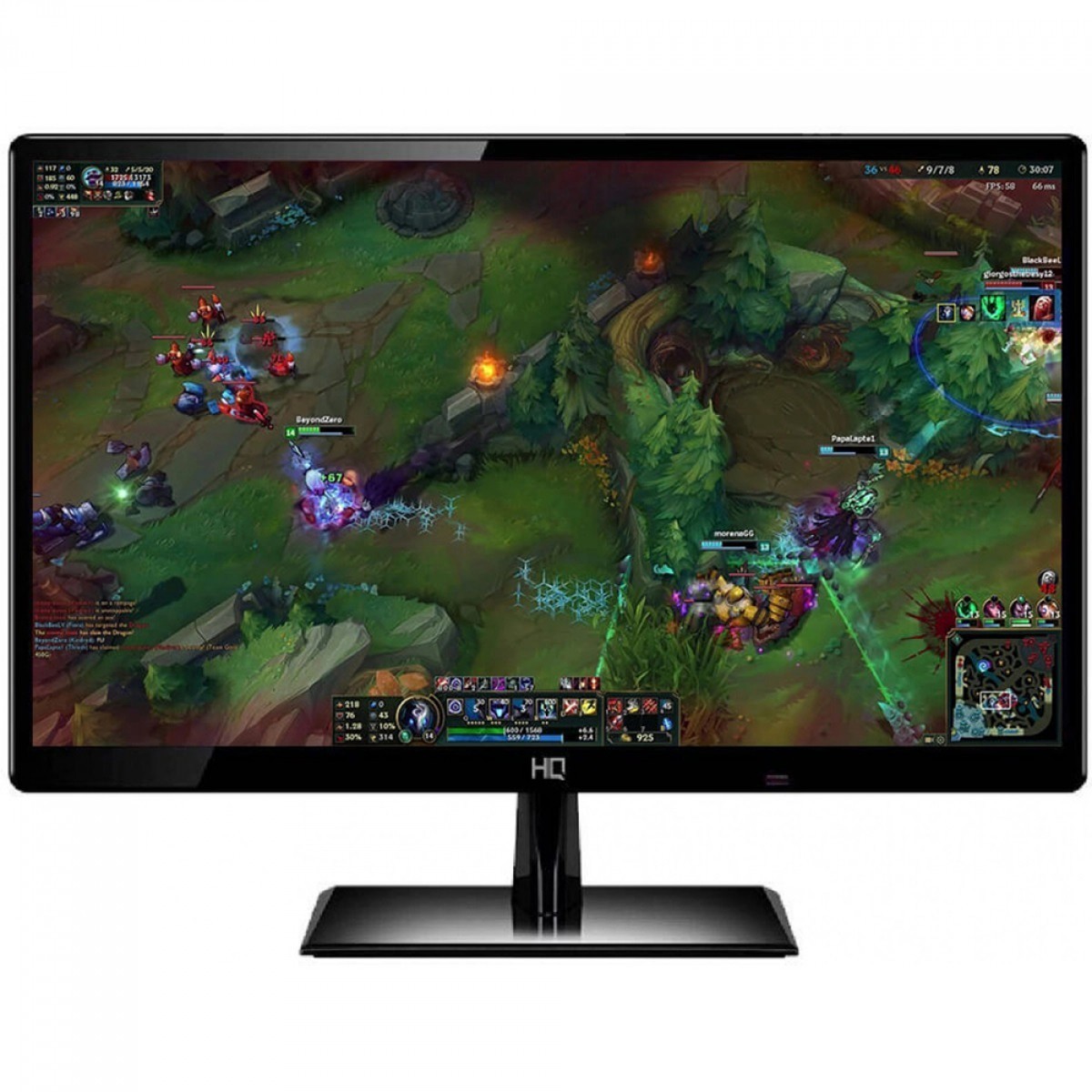 Monitor Gamer HQ 19 Pol, HD, 20HQ-LED - Open Box