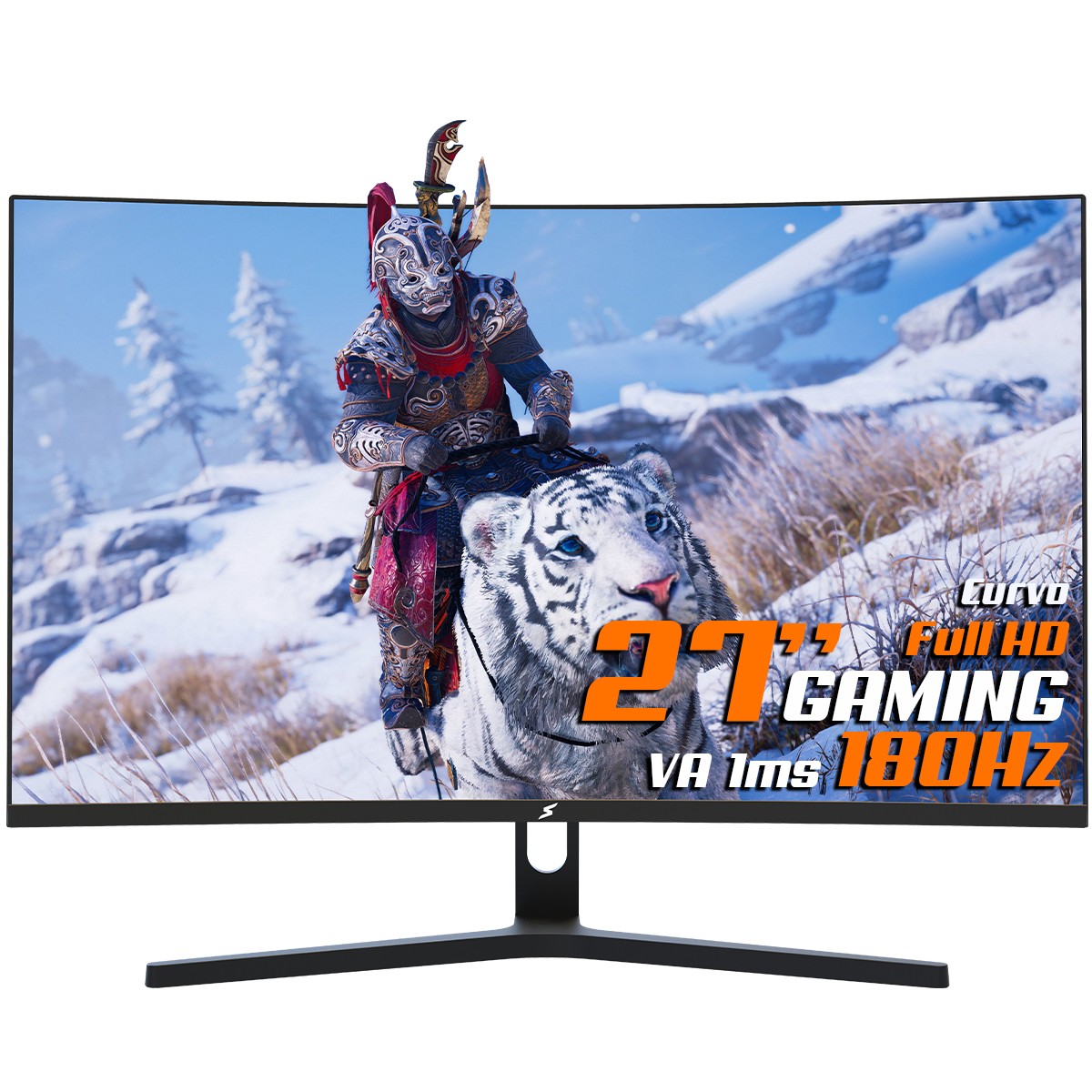 Monitor Gamer SuperFrame Precision, 27 Pol, Curvo, Full HD, 1ms, 180Hz ...