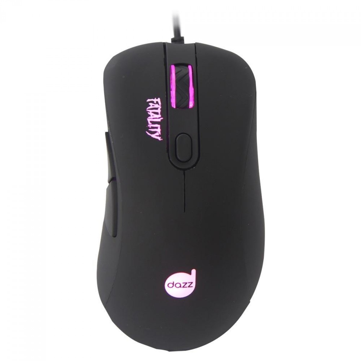 Mouse Gamer Dazz Fatality, 3500 DPI, 4 Botões, Black - Open Box