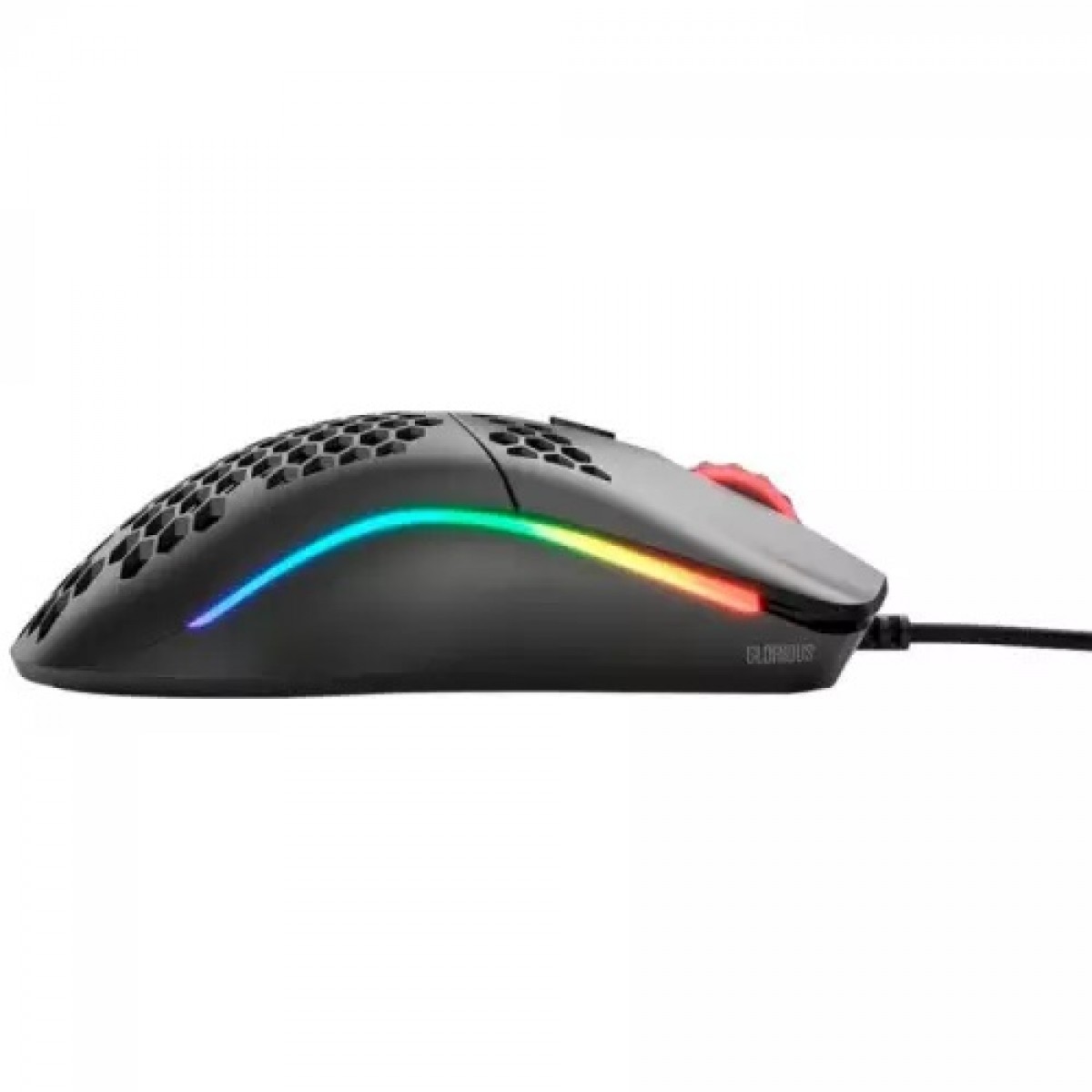 Mouse Gamer GLORIOUS MODEL O MATTE BLACK, 12000 DPI, 6 Botões, RGB, Black