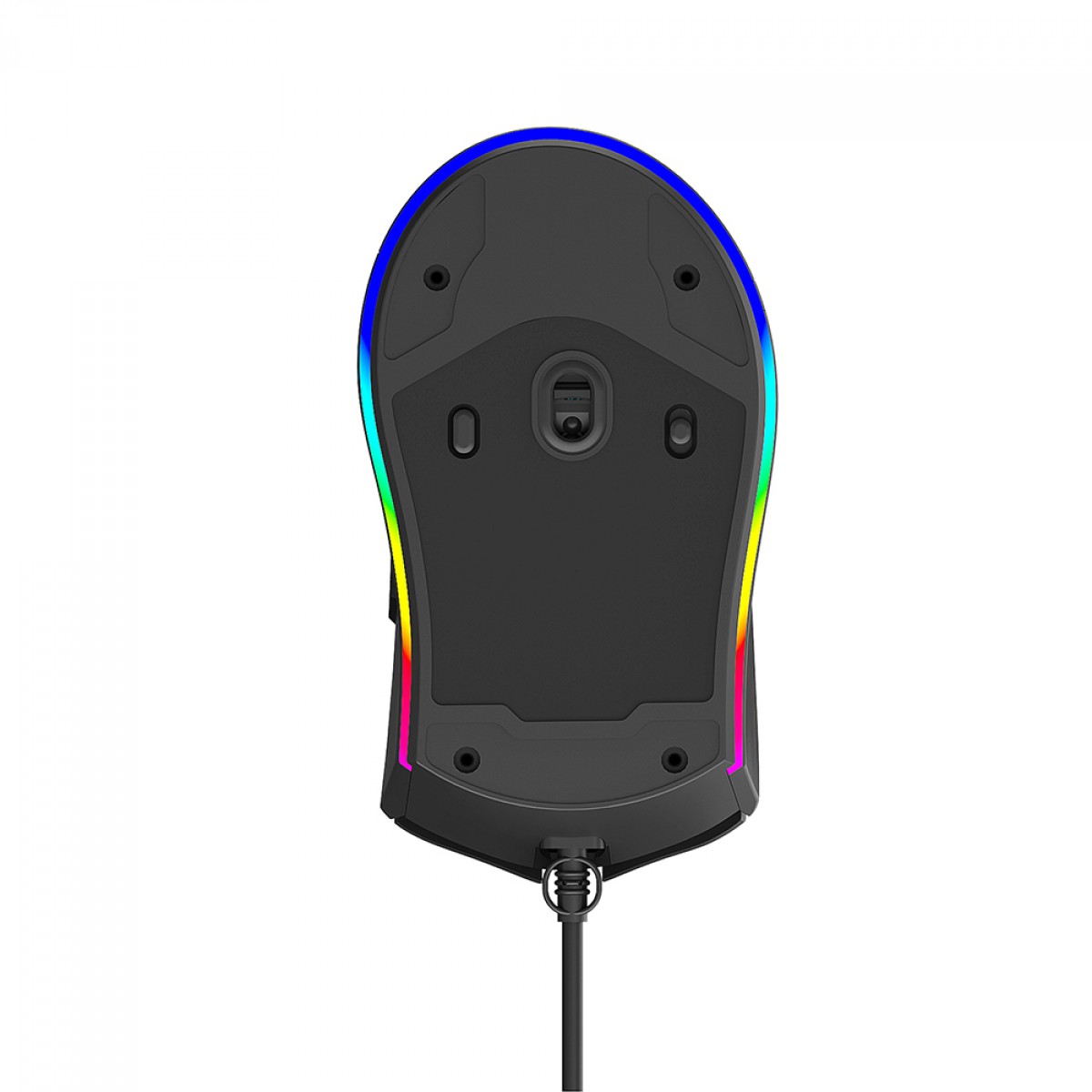 Mouse Gamer Ninja Darui, RGB, 12000 DPI, 8 Botões Programáveis, Black