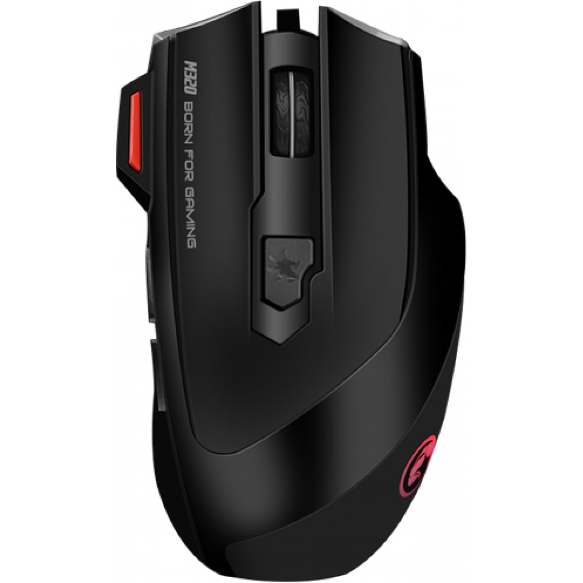 Mouse Marvo Gamer M320 Wired 7 Botões 3200 DPI LED 7 Cores