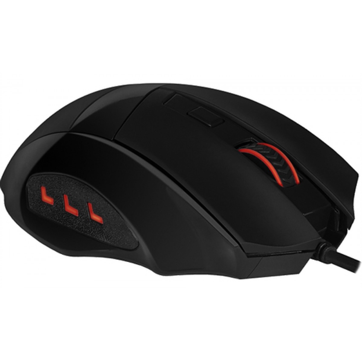 Mouse Redragon Gamer Phaser M609 RGB 6 Botões 3200 DPI Preto - Open Box