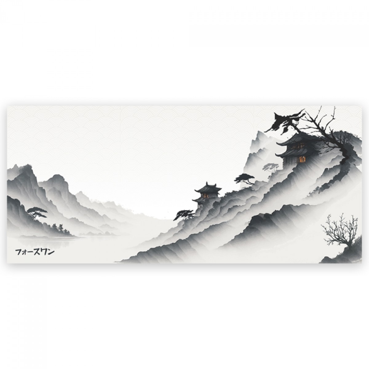 Mousepad Gamer Force One Skyhawk Banshi, XXL (900mm X 400mm x 3mm), Branco