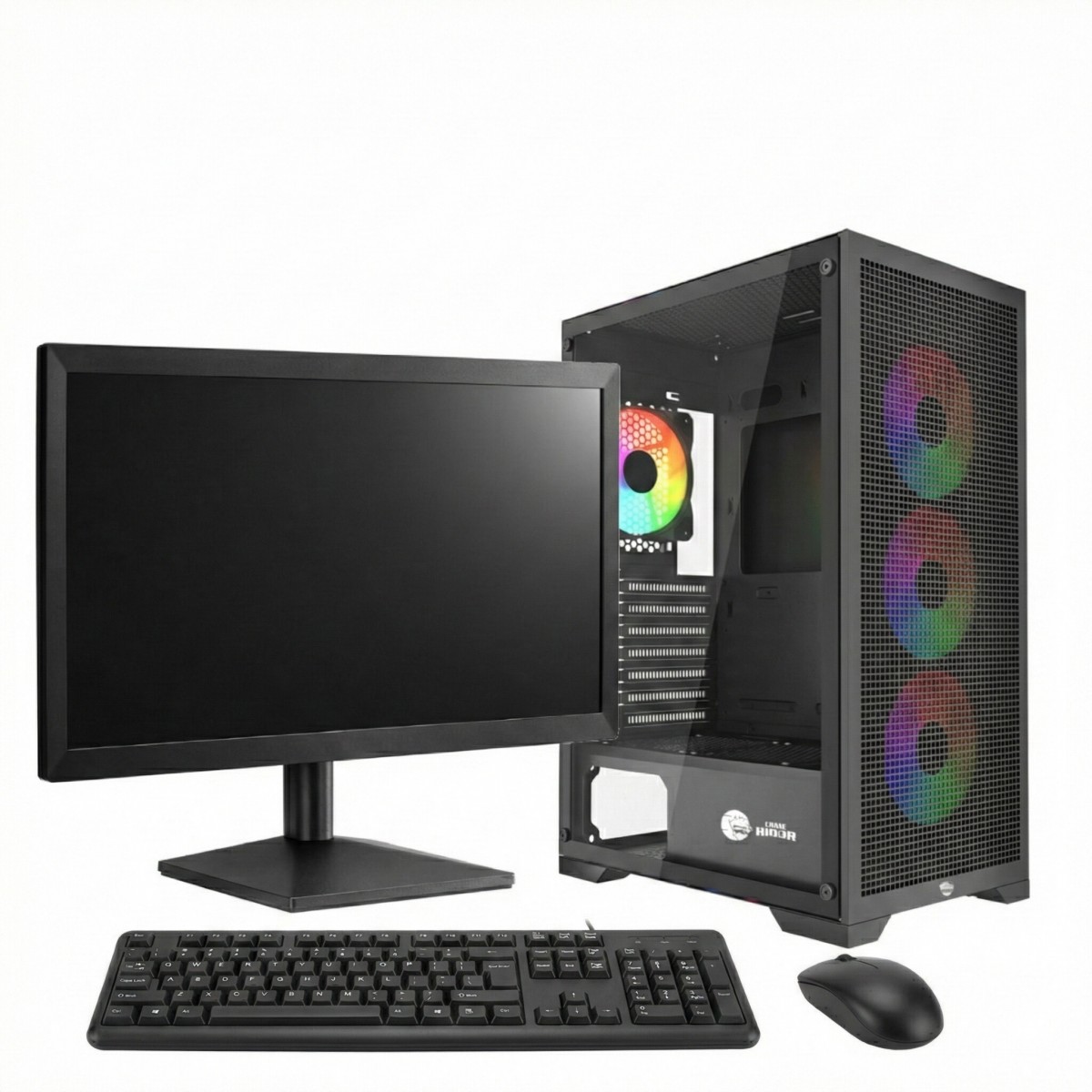 PC GAMER SOLDIER Intel Core i7 3770 / AMD Radeon RX 580 / 16GB DDR3 ...