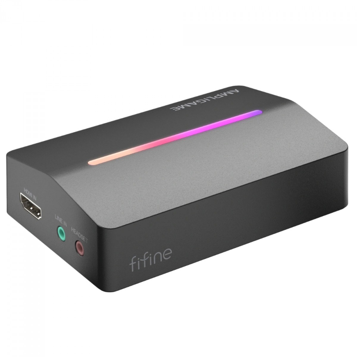 Placa De Captura Fifine Ampligame V3, UHD 4K, Interface HDMI