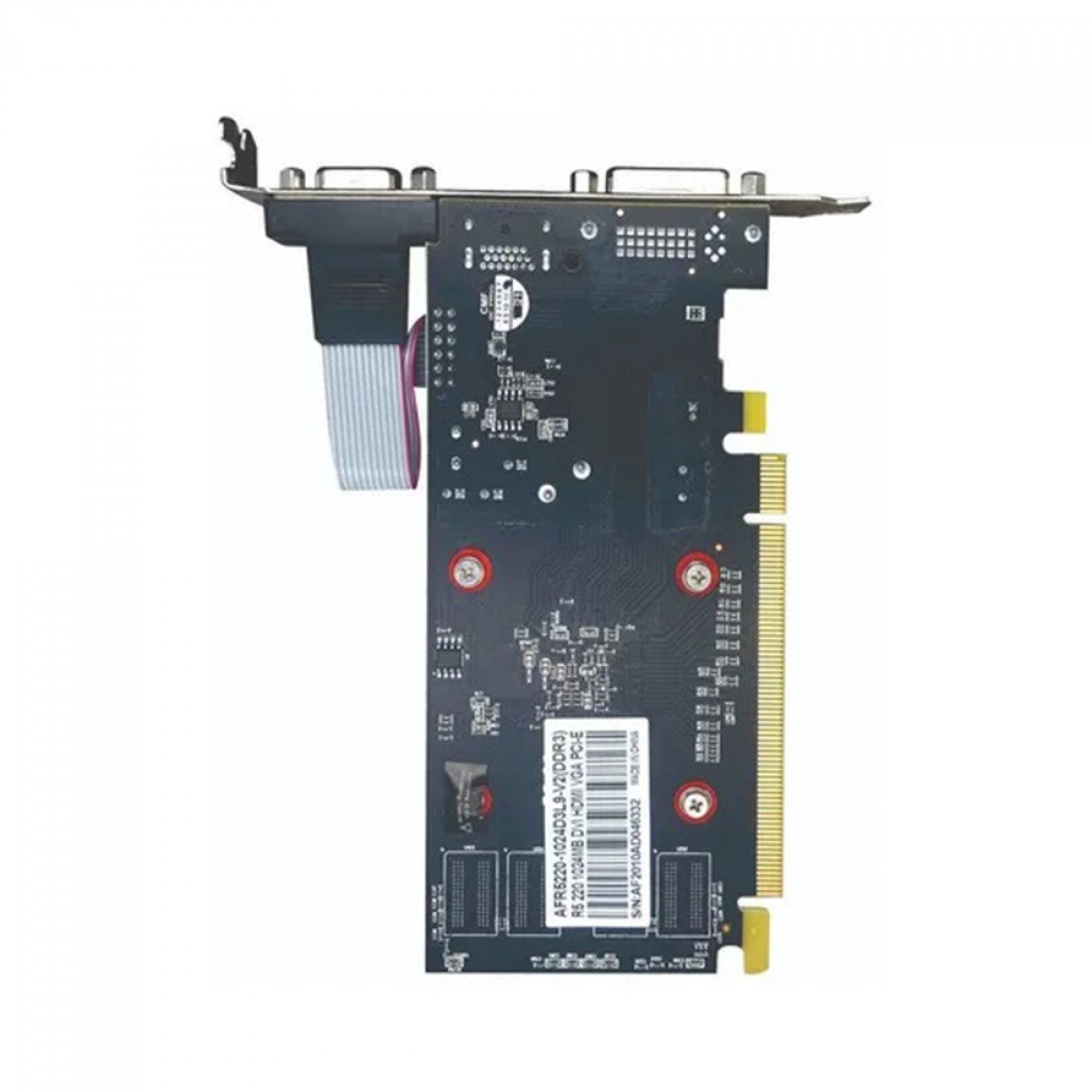 Placa de Vídeo Afox Radeon R5 220, 1GB, DDR3, AFR5220-1024D3L9-V2