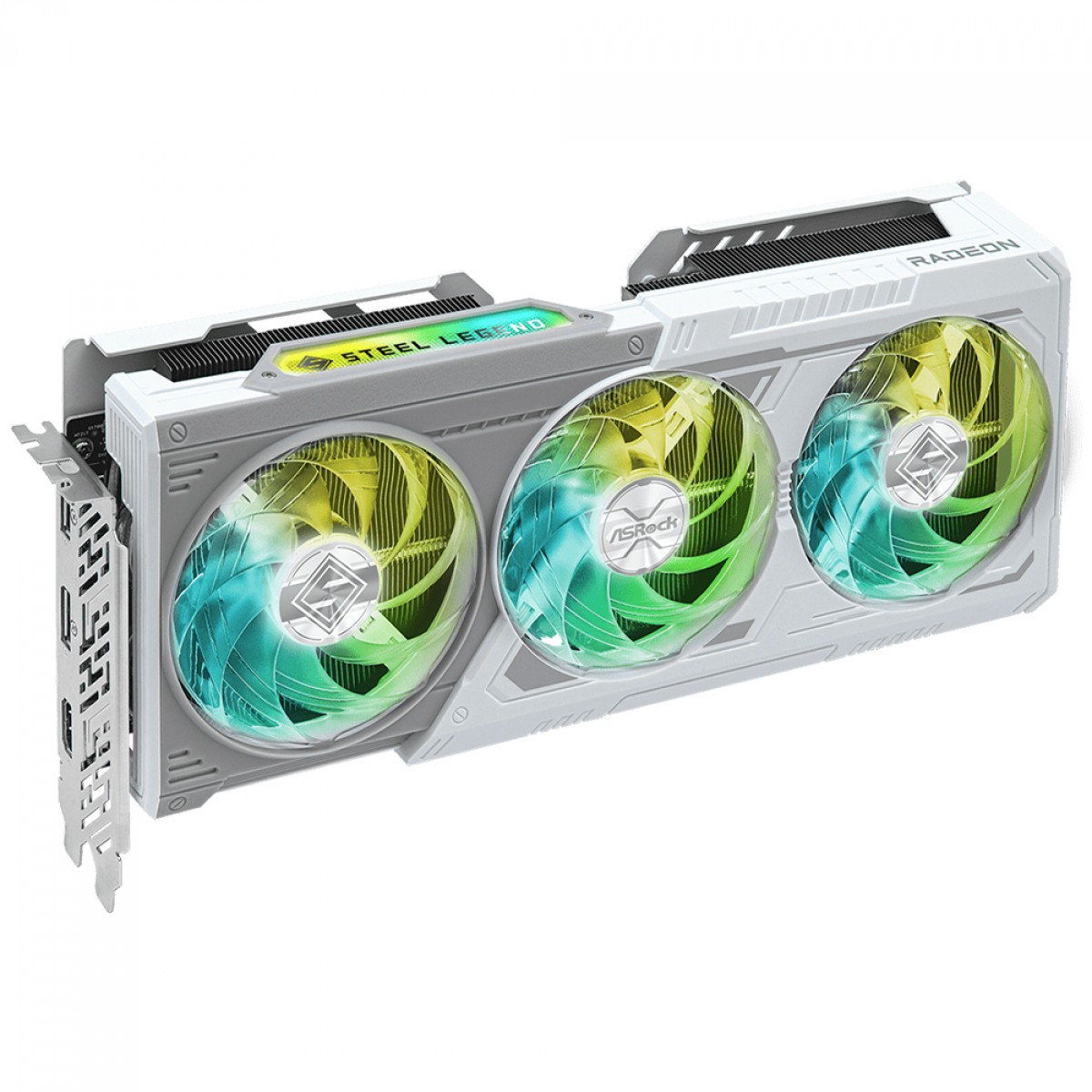 Placa de Vídeo ASRock AMD Radeon RX 9060 XT Steel Legend OC, 8GB, GDDR6 ...