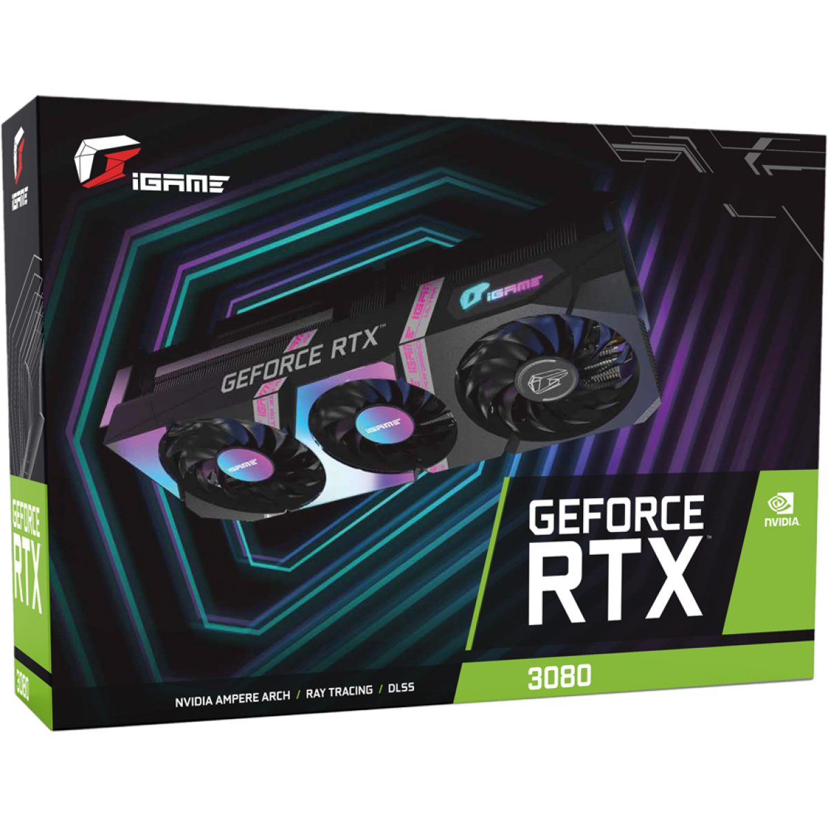 Placa de Vídeo Colorful, GeForce, iGame RTX 3080 Ultra 10G-V, 10GB ...