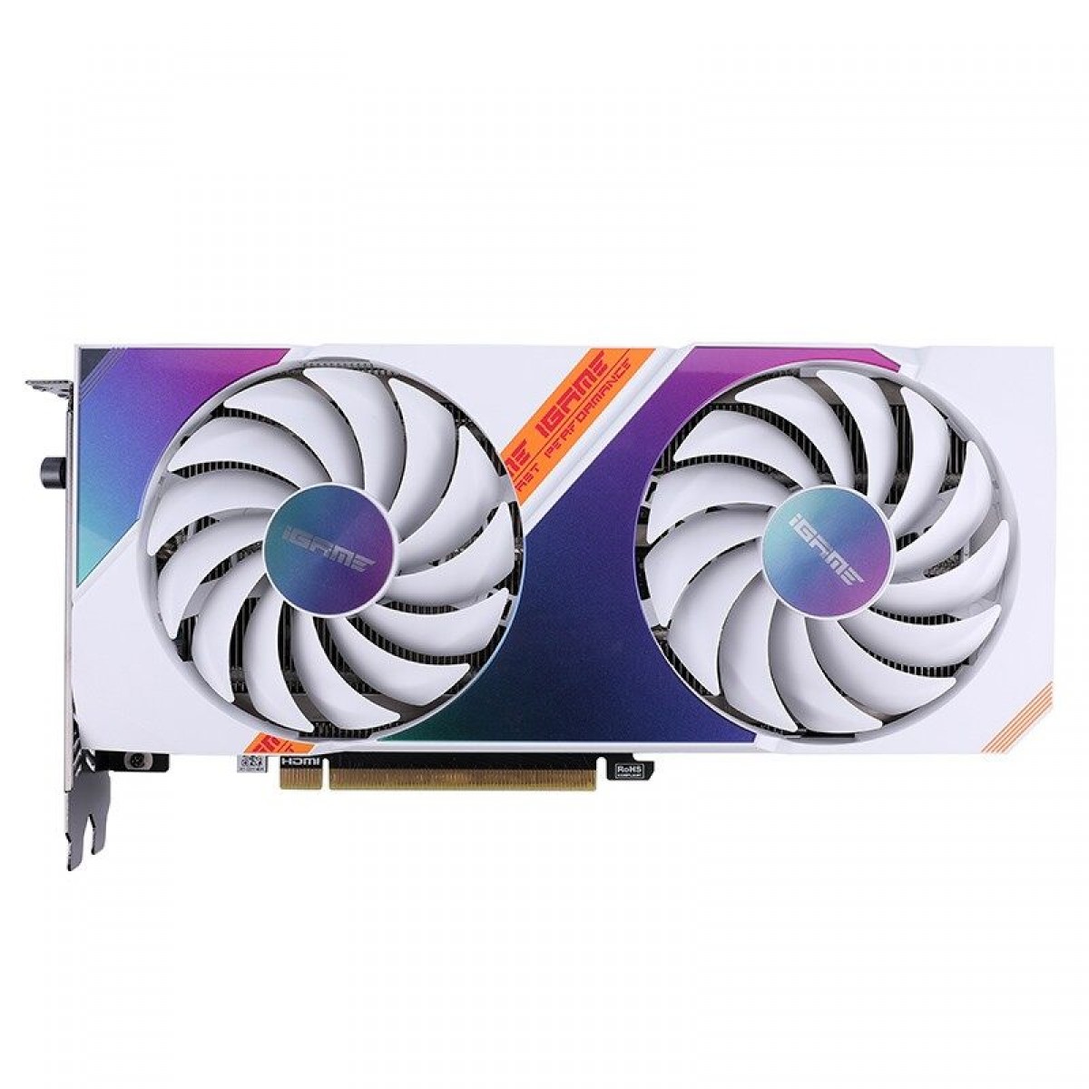 Placa de Vídeo Colorful iGame GeForce RTX 3050 Ultra White Duo OC, LHR ...