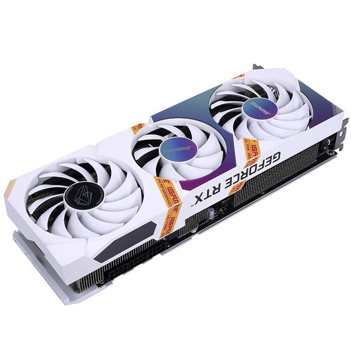 Placa de Vídeo Colorful Igame NVIDIA GeForce RTX 3080 Ultra White OC-V ...