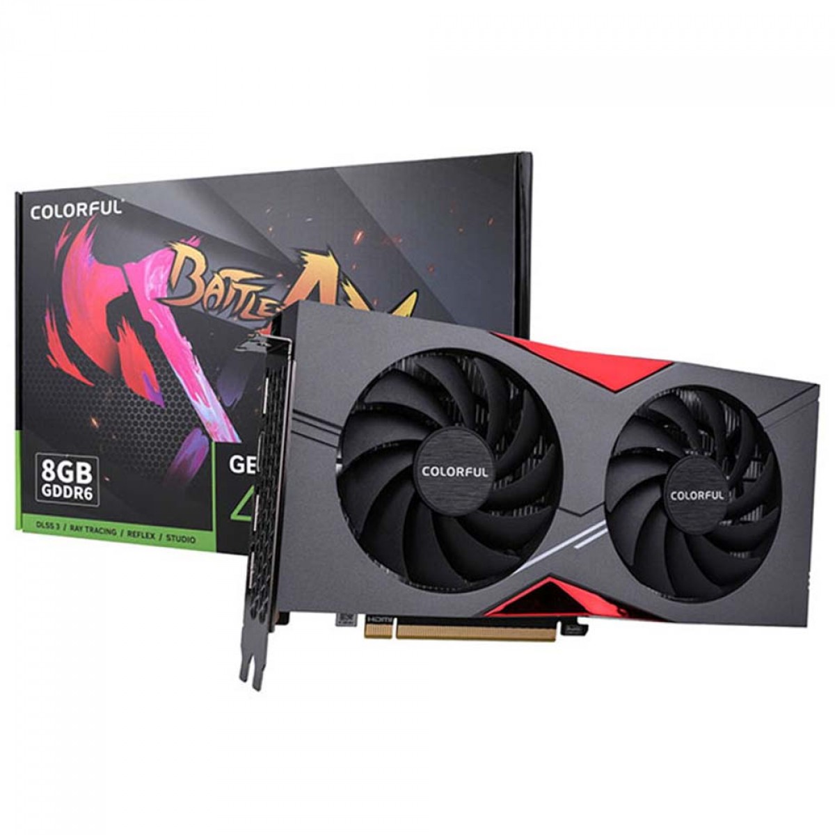 Placa De Vídeo Colorful NVIDIA GeForce RTX 4060 NB DUO 8GB V2-V, GDDR6 ...
