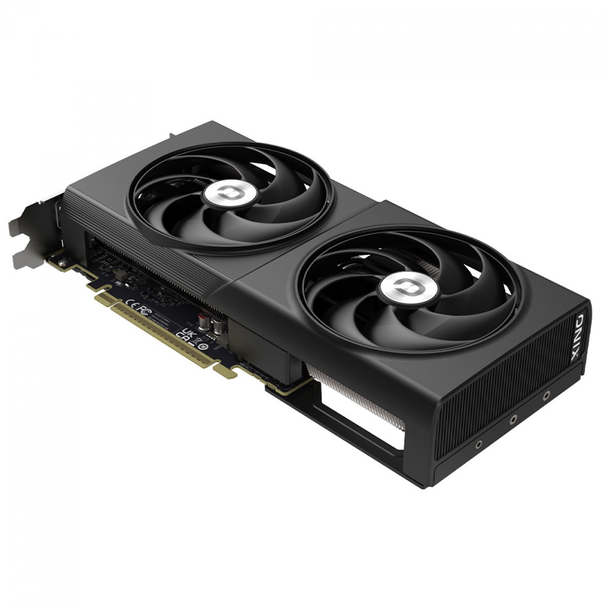 Placa De Vídeo Onix Odyssey Intel Arc B580 OC, 12GB, GDDR6, Xe2, Ray Tracing, Black, 8346-00178