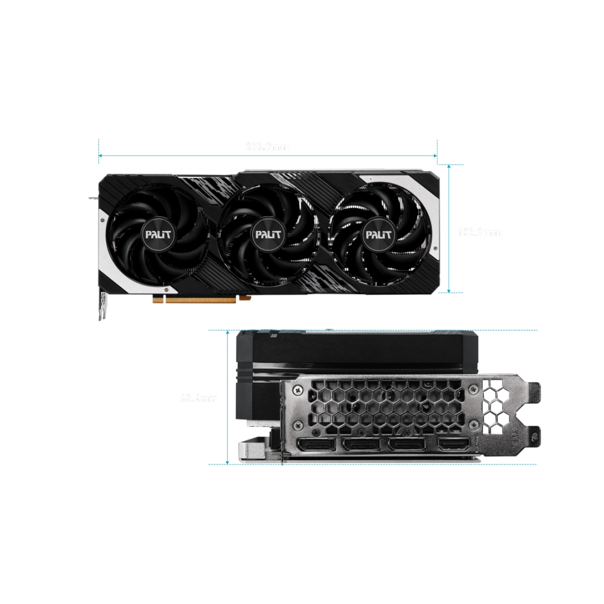 Placa de Vídeo Palit GeForce RTX 4070 Ti GamingPro, 12GB, GDDR6X, DLSS ...