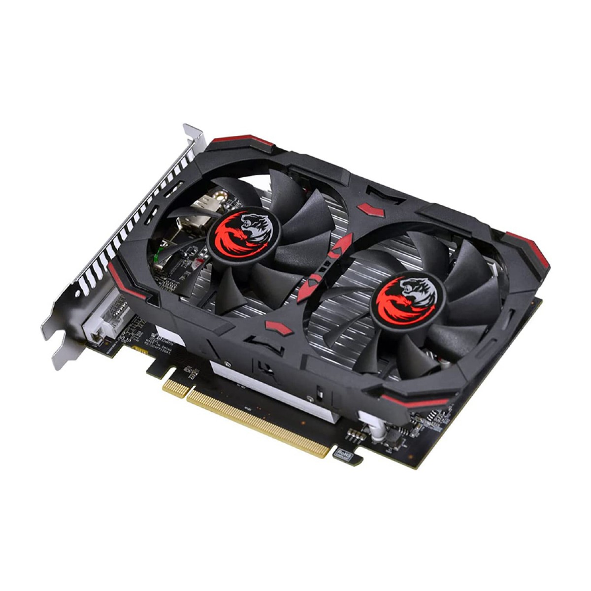 Placa de Vídeo PCYes Radeon RX 550 Dual Fan Graffiti Series, 4GB GDDR5 ...