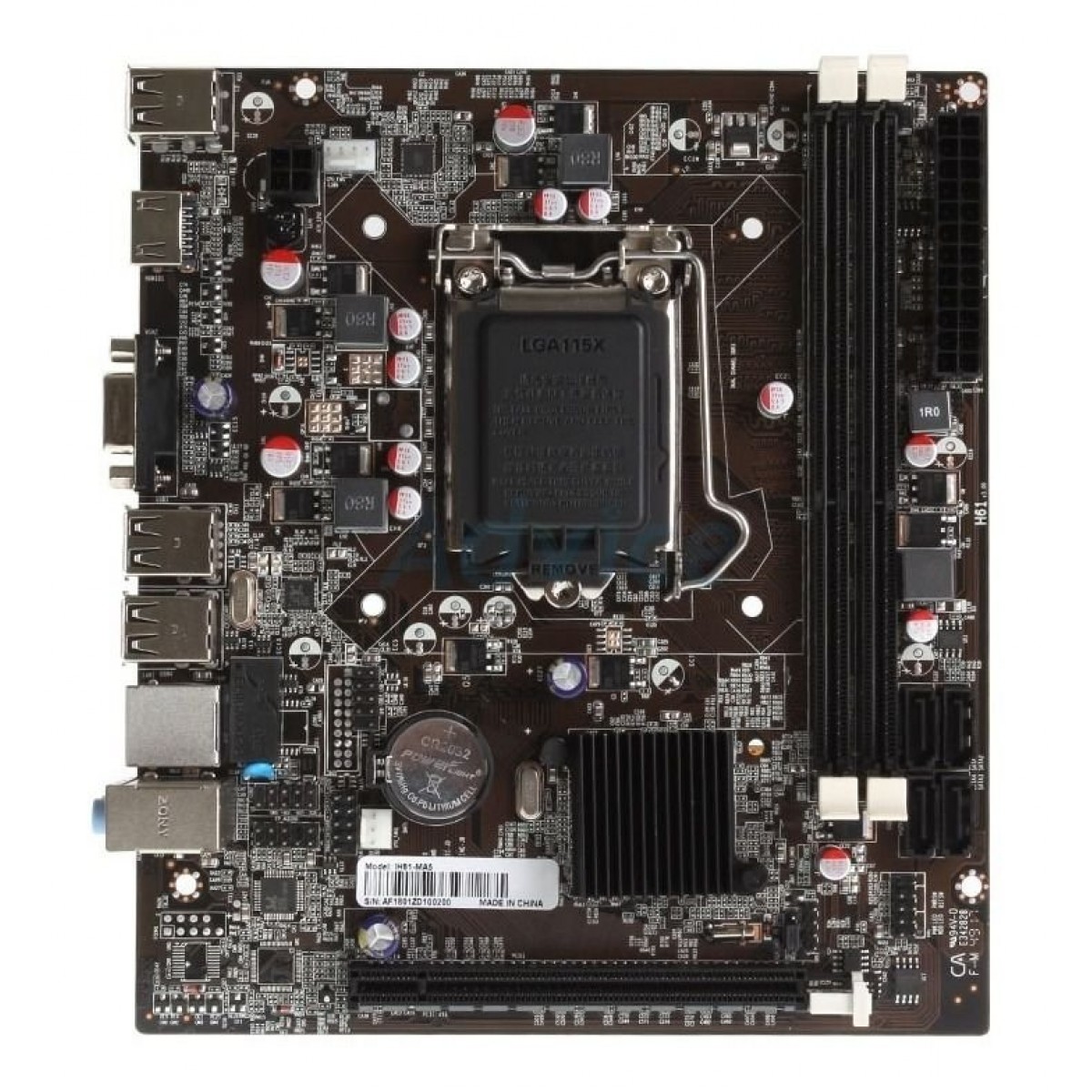 Placa Mãe Afox IH55-MA4 Chipset H55, Intel LGA 1156, mATX, DDR3