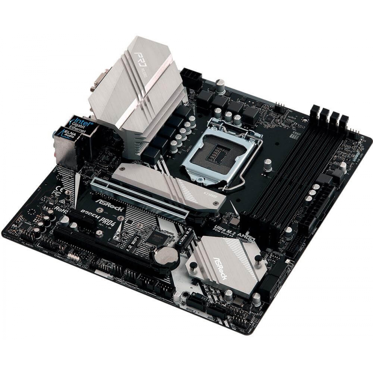 Placa Mãe ASRock B365M Pro4, Chipset B365, Intel LGA 1151, mATX, DDR4