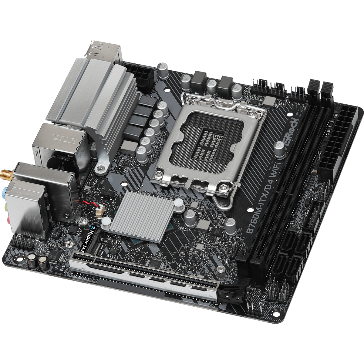 Placa Mãe ASRock B760M-ITX/D4 WiFi, Chipset B760, Intel LGA 1700, ITX ...