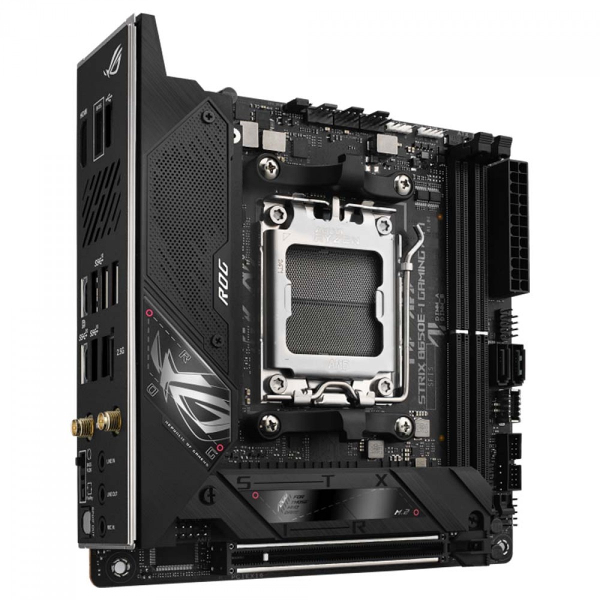Placa Mãe Asus ROG STRIX B650E-I Gaming WIFI, Cripset B650, AMD AM5 ...