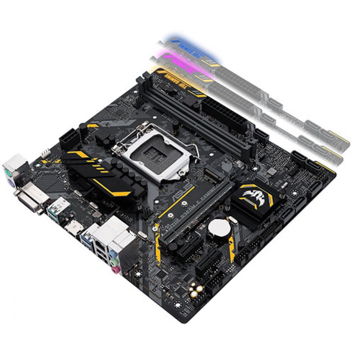 Placa Mãe Asus TUF B360M-E Gaming, Chipset B360, Intel LGA 1151, mATX, DDR4