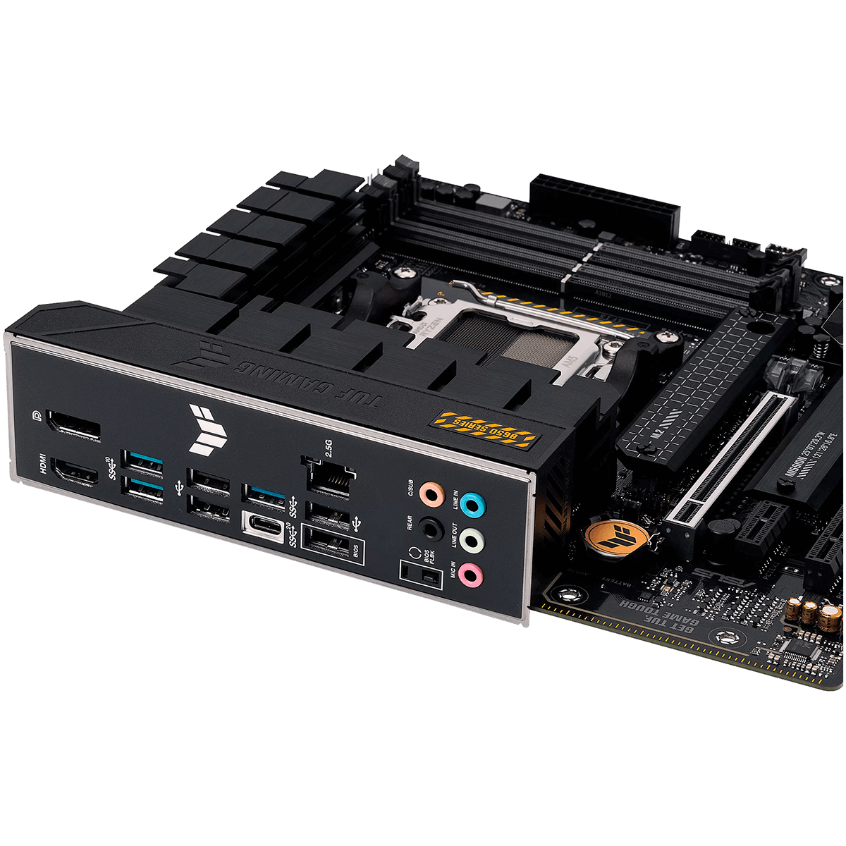Placa Mãe Asus TUF Gaming B650M-PLUS, Chipset B650, AMD AM5, mATX, DDR5 ...