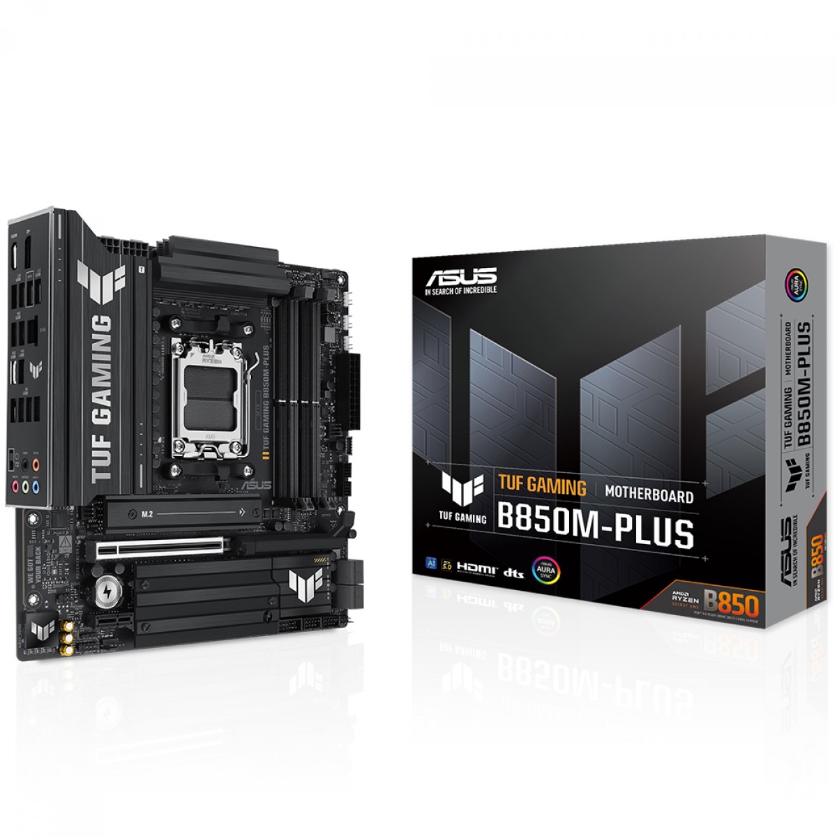 [Terabyte] Placa Mãe Asus TUF Gaming B850M-PLUS, Chipset B850, AMD AM5 ...