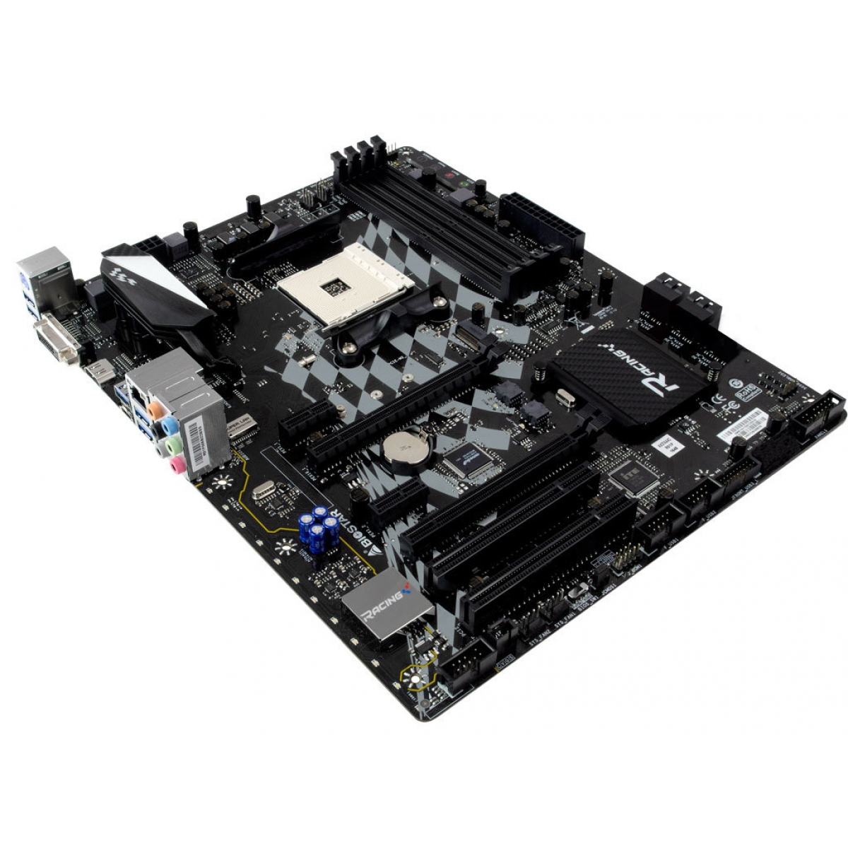 Placa Mãe Biostar B350GT5, Chipset B350, AMD AM4, ATX, DDR4