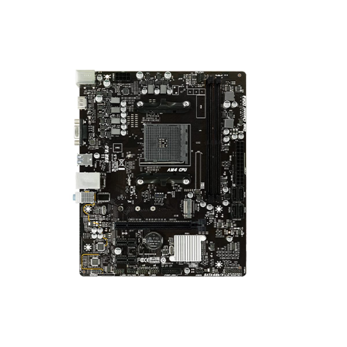 Placa Mãe Biostar Racing X470MH, Chipset X470, AMD AM4, mATX, DDR4