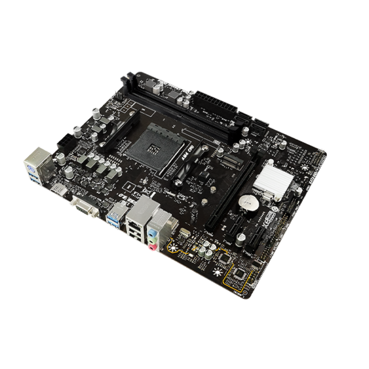 Placa Mãe Biostar Racing X470MH, Chipset X470, AMD AM4, mATX, DDR4