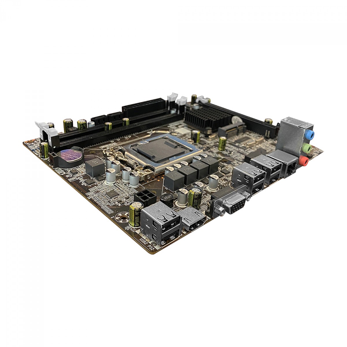 Placa Mãe BRX H55, Chipset H55, Intel LGA 1156, MATX, DDR3, BR1156