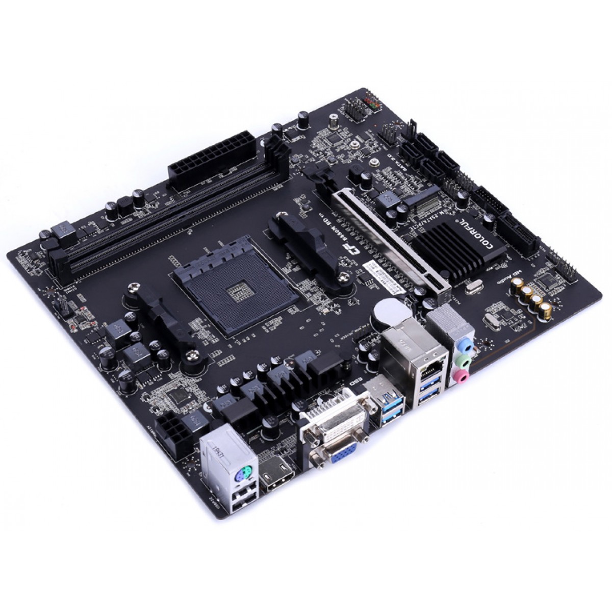 Placa Mãe Colorful Battle-AX B450M-HD V14, Chipset B450, AMD AM4, mATX ...