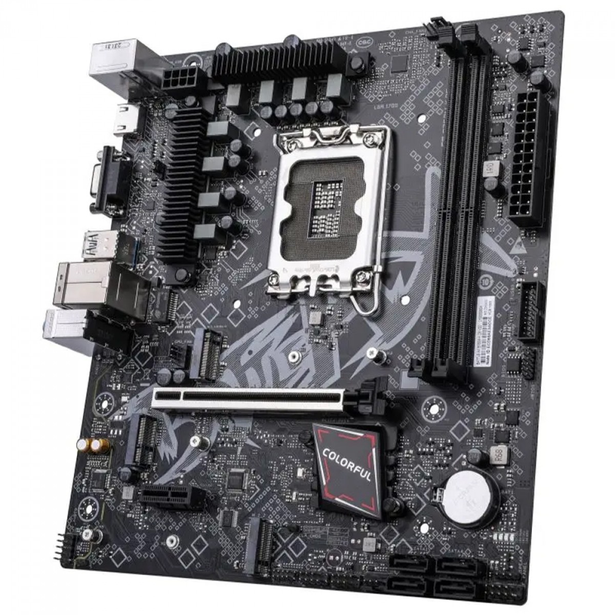 Placa Mãe Colorful Battle-AX B760M-K D5 V20, Chipset B760, Intel LGA ...